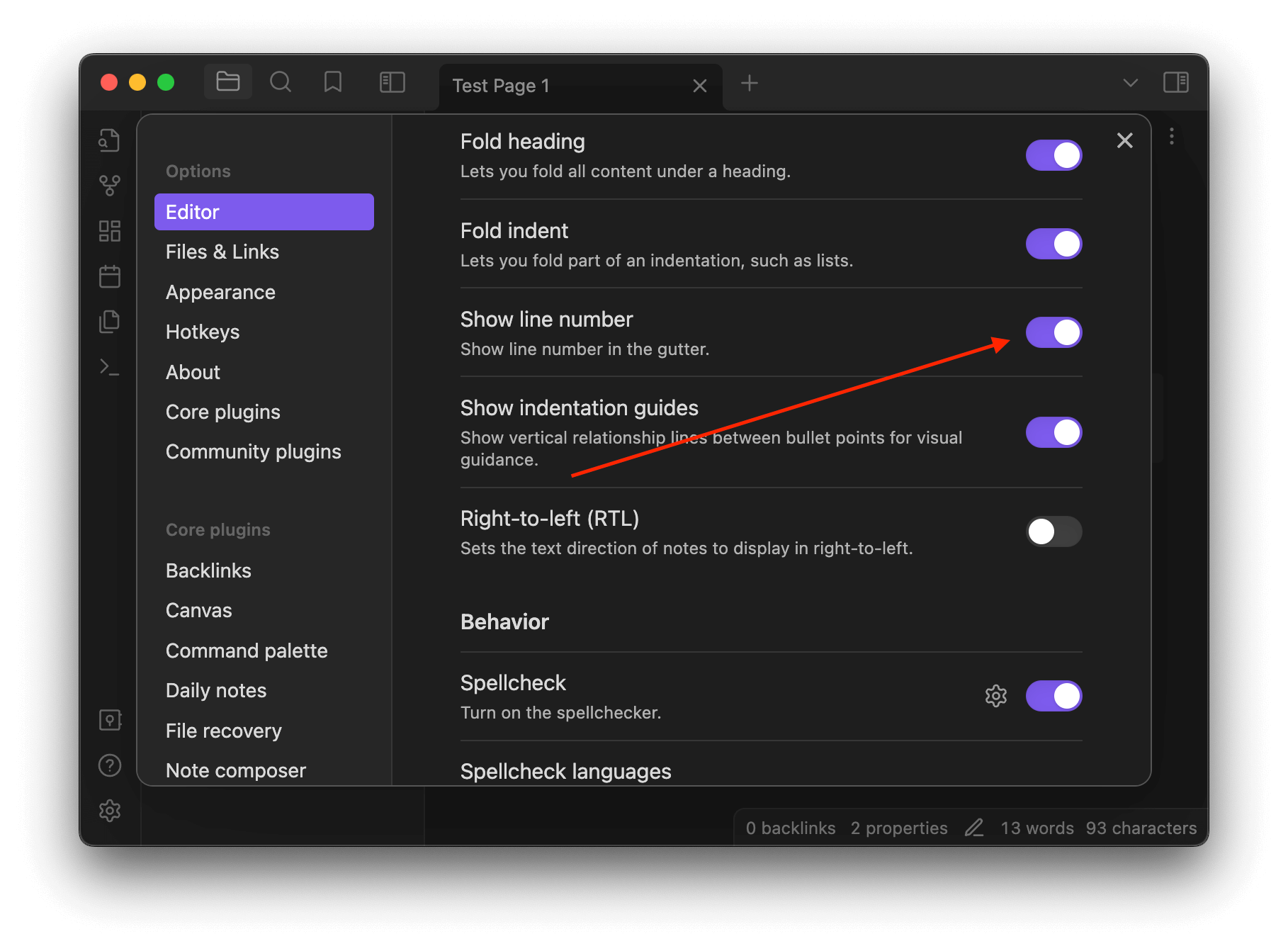 How to Enable Line Numbers in Obsidian Notes - SoftTuts How to Enable Line Numbers in Obsidian Notes - SoftTuts